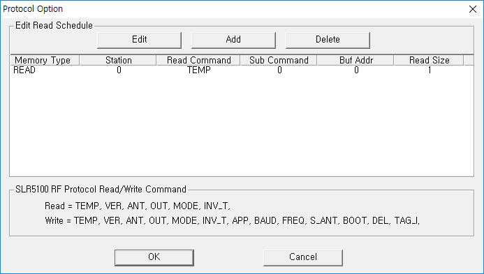 SLR5100 RF Protocol 통신 드라이버